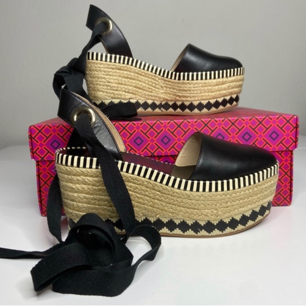 Tory Burch Dandy Espadrille Wedge - Gem
